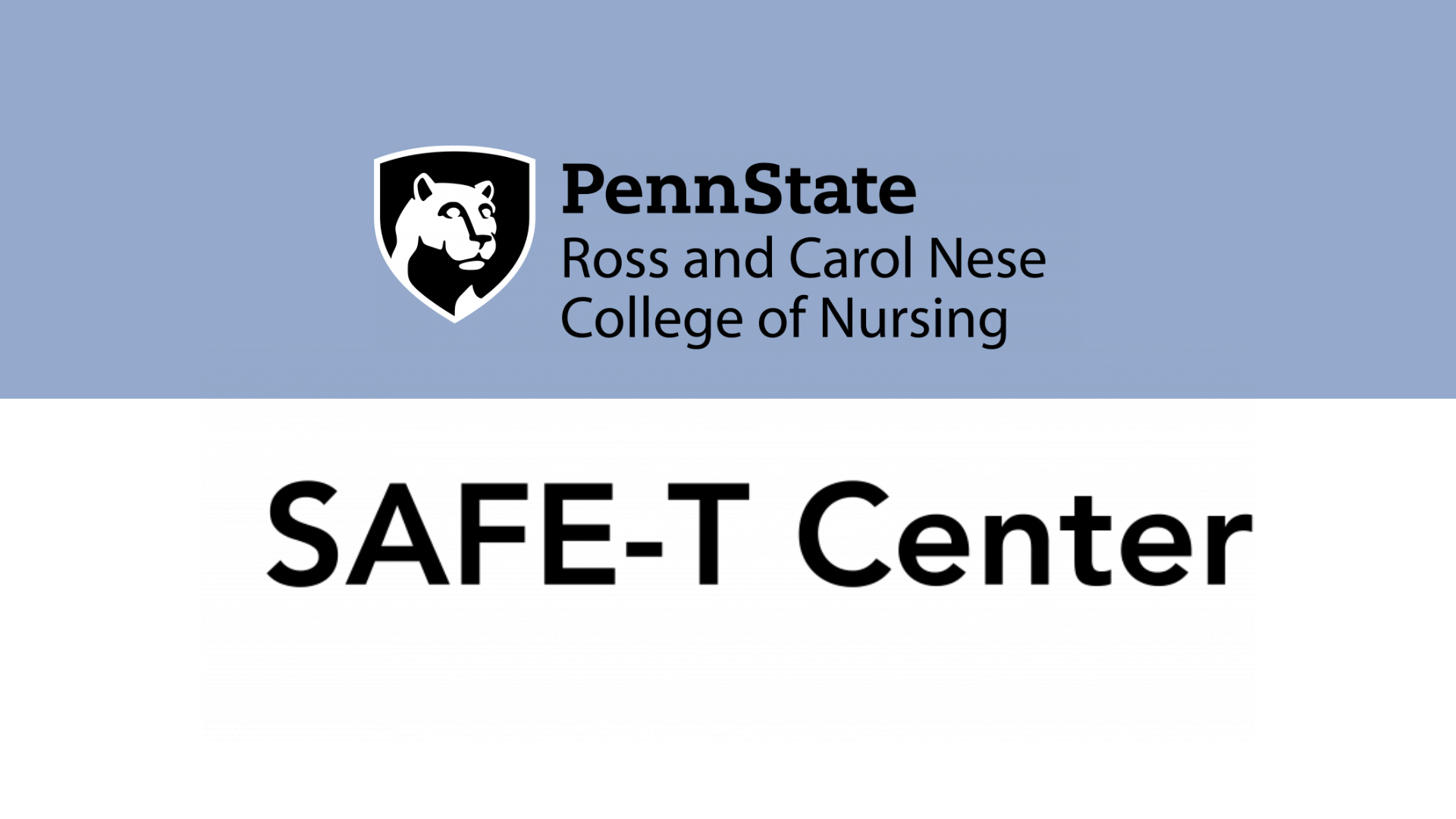 SAFE-T Center Control Site Overview - SAFE-T System